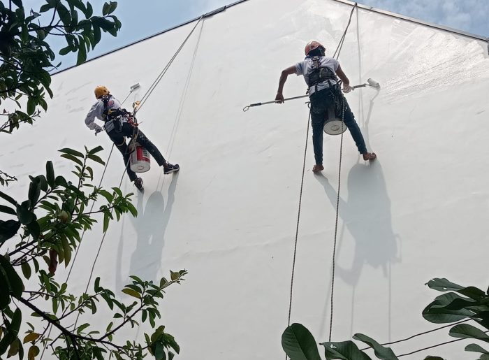 Rope Access - B4 Water Leakage Specialist Pte Ltd
